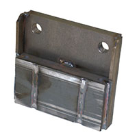 Part # 045-007-0009, Pole Face Weldment for 18" Drive On Rodix, Inc.